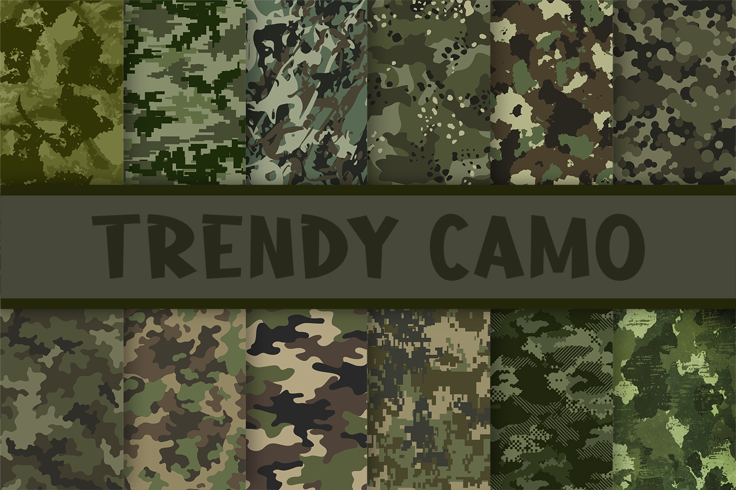 Army Camouflage Patterns, an Arts & Entertainment Photo by AdriOP
