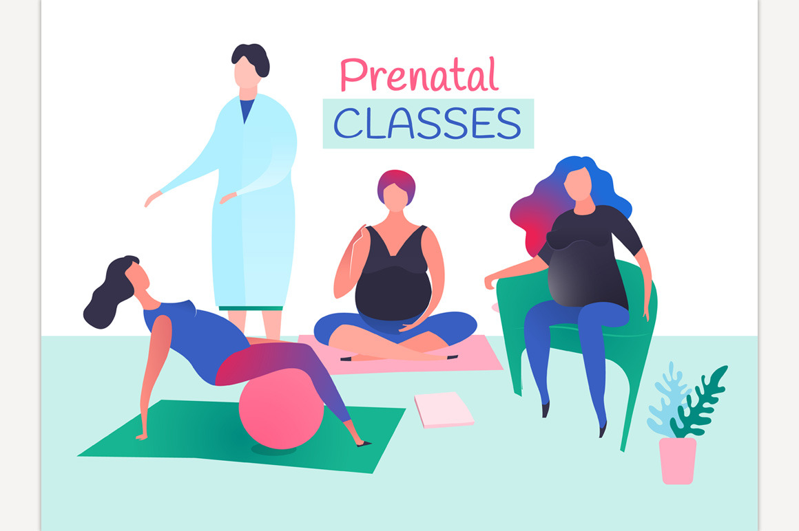Prenatal classes image | Icons ~ Creative Market