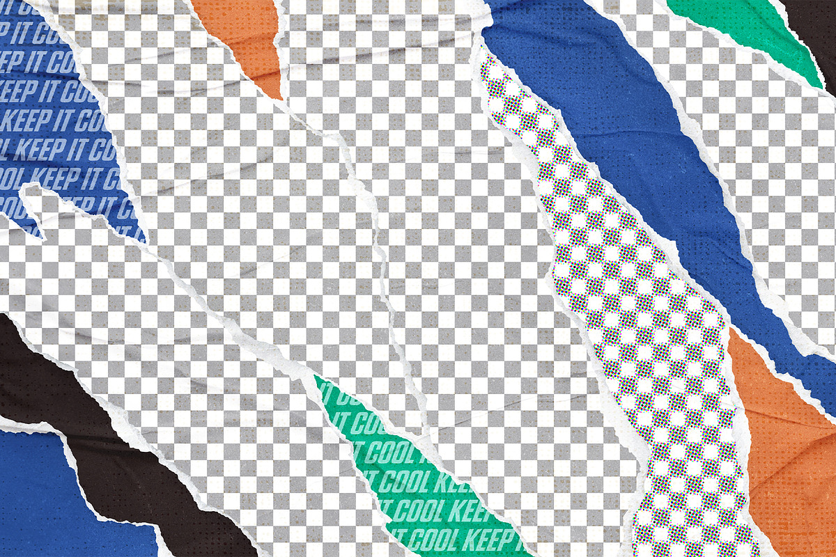 Torn Paper Mockup Template, a Layer Style Add-On by DesignerCandies