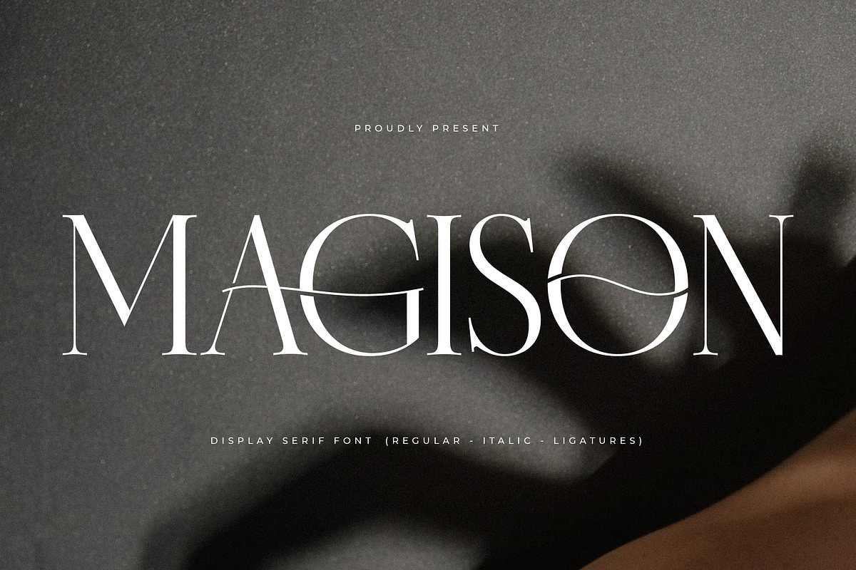 Magison Display Serif Font, a Serif Font by Storytype Studio