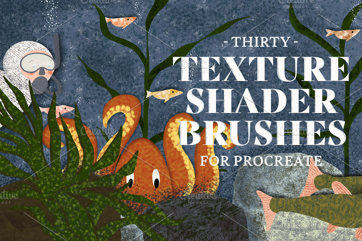 Procreate Brushes Megabundle, a Brush Add-On by Biso Studio