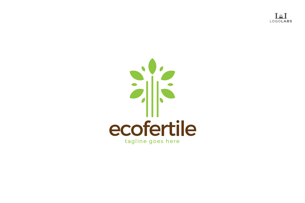 Eco Fertile Logo, a Branding & Logo Template by LogoLabs