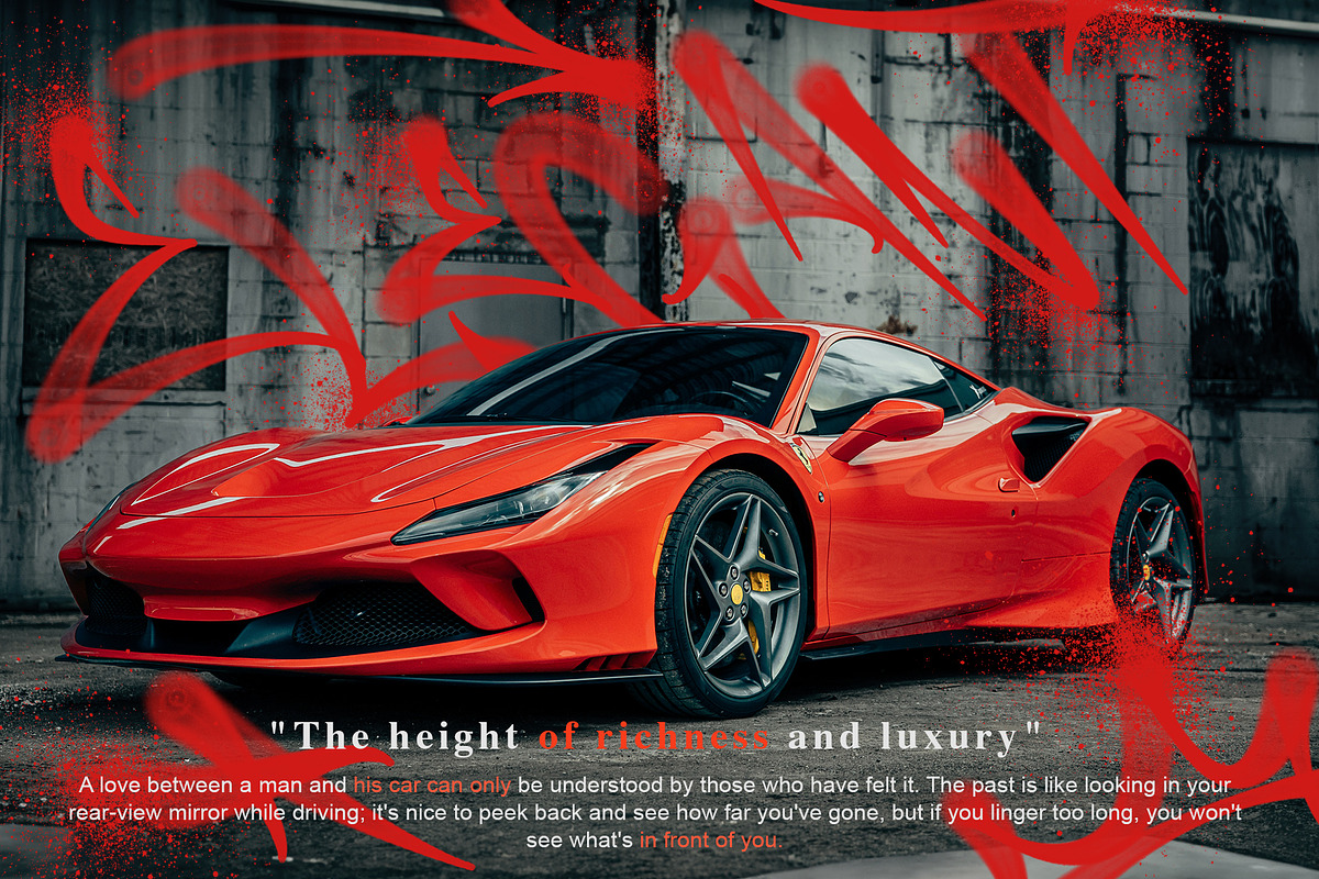 More | Graffiti Spray Paint SVG Font