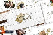 Autumn Leaves - Powerpoint Template | Presentation Templates ~ Creative ...