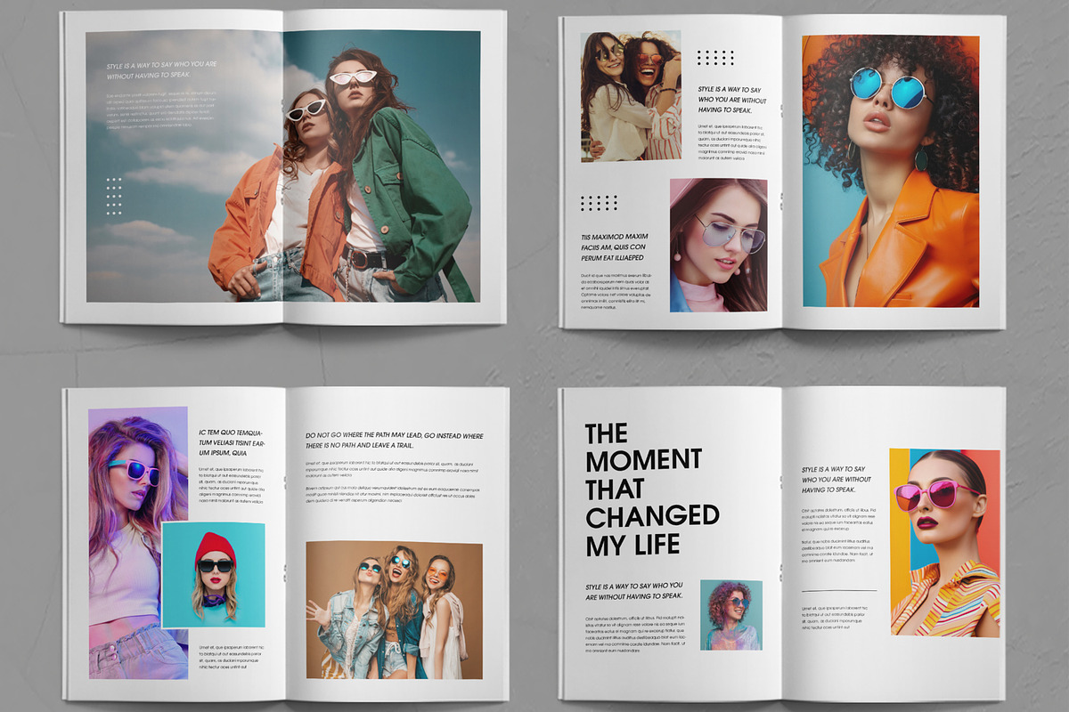Modern Fashion Magazine Template