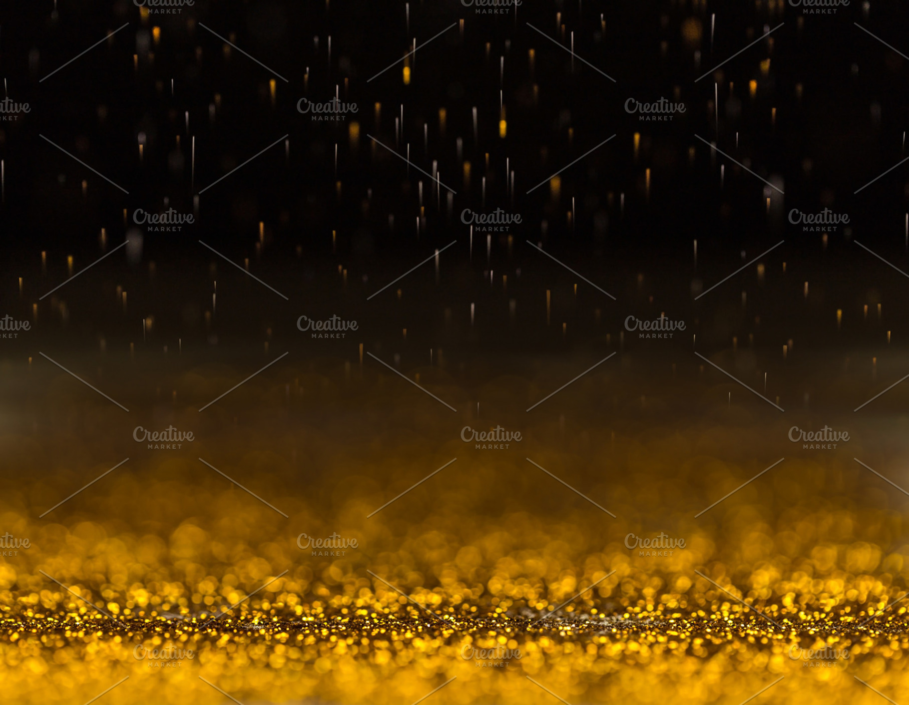Gold glittering sparkle, an Abstract Photo by Grafvision photography ...