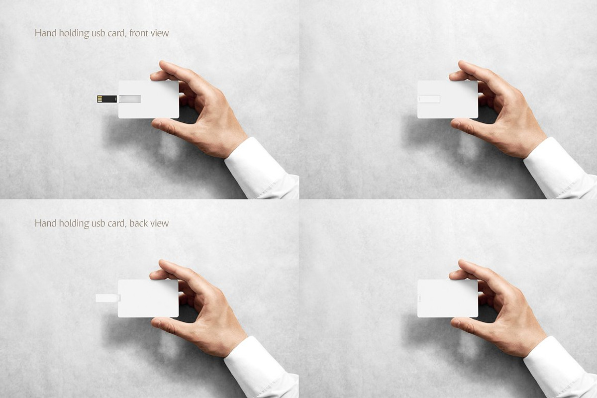 Wafer USB Wallet Card Mockup, a Graphic by rebrandy