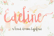 Edeline Script, a Script Font by BlueRobinDesignShop | Creative Market
