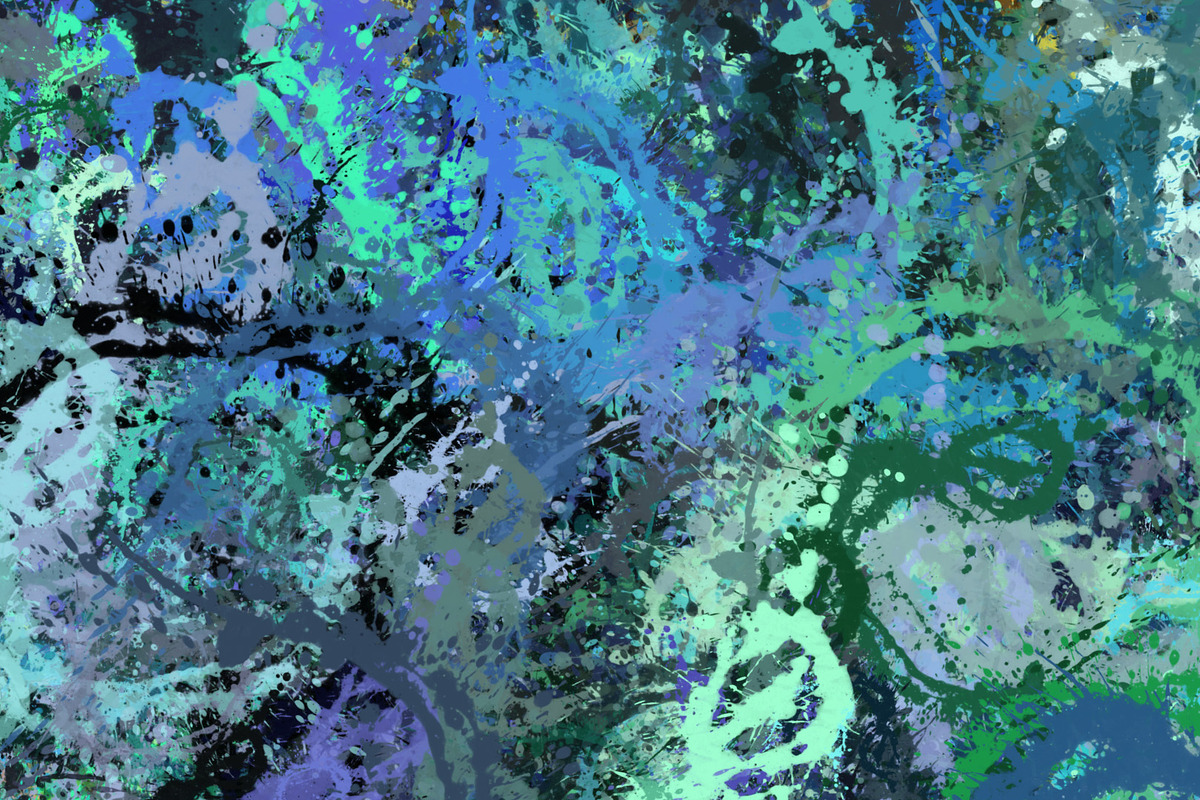 Circular splatter brushes, a Brush Add-On by Zsolt Kosa Art