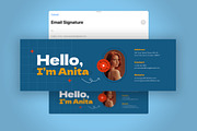 Retro Creative Email Signature, an Email Template by Neermana