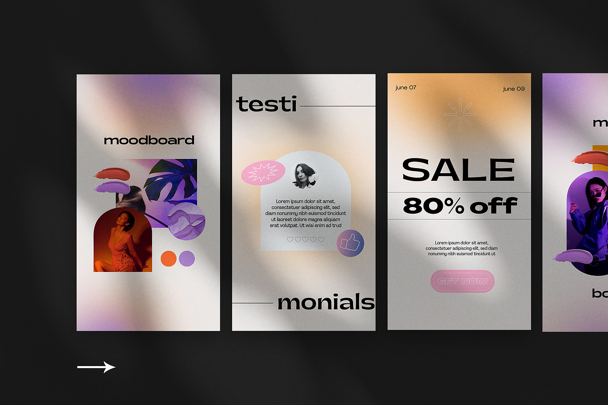 Gradasi Social Media Templates