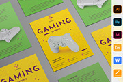 Gaming Company Flyer, a Flyer Template by TemplatesNow!