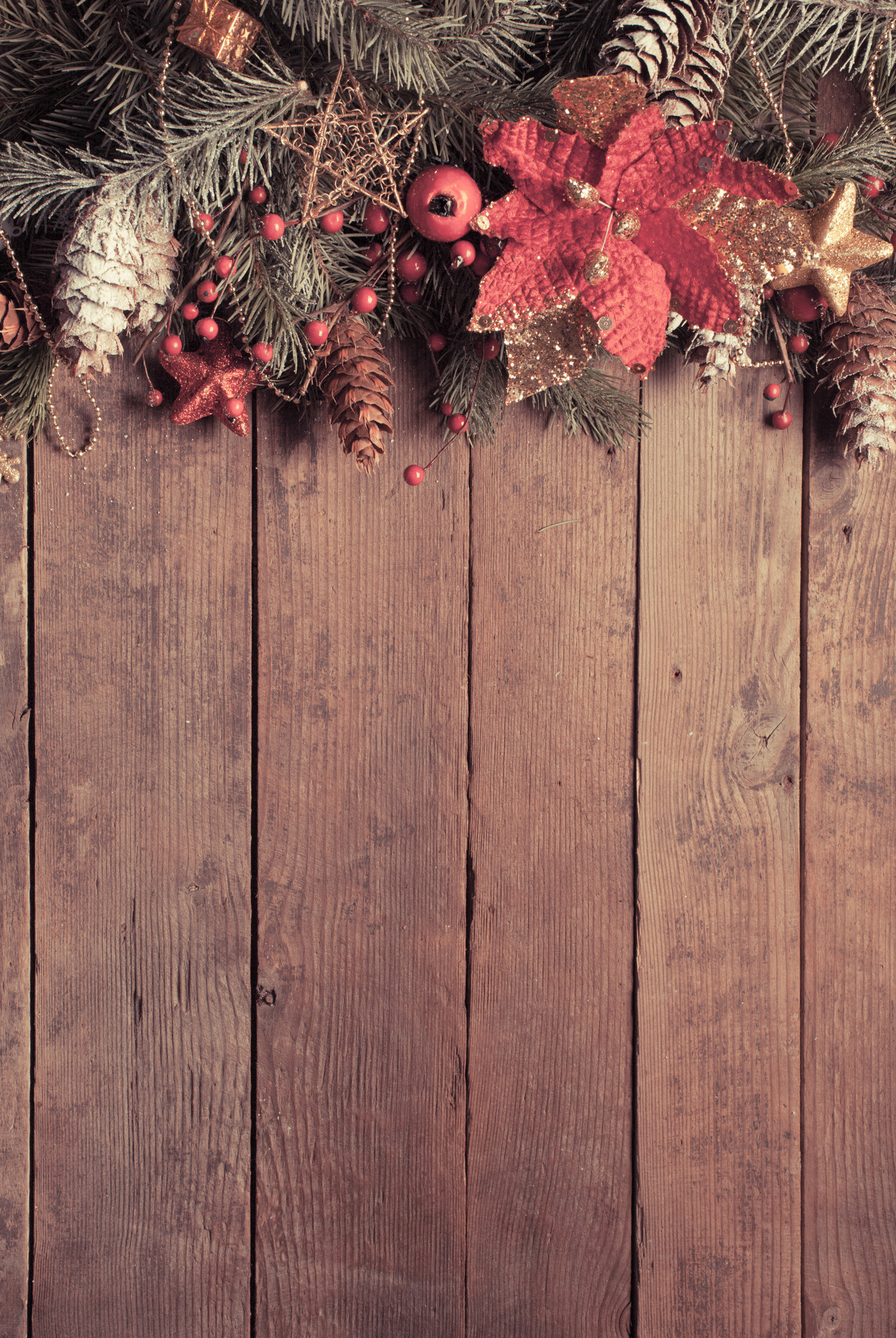 Christmas border design stock photo containing background and bauble, a ...