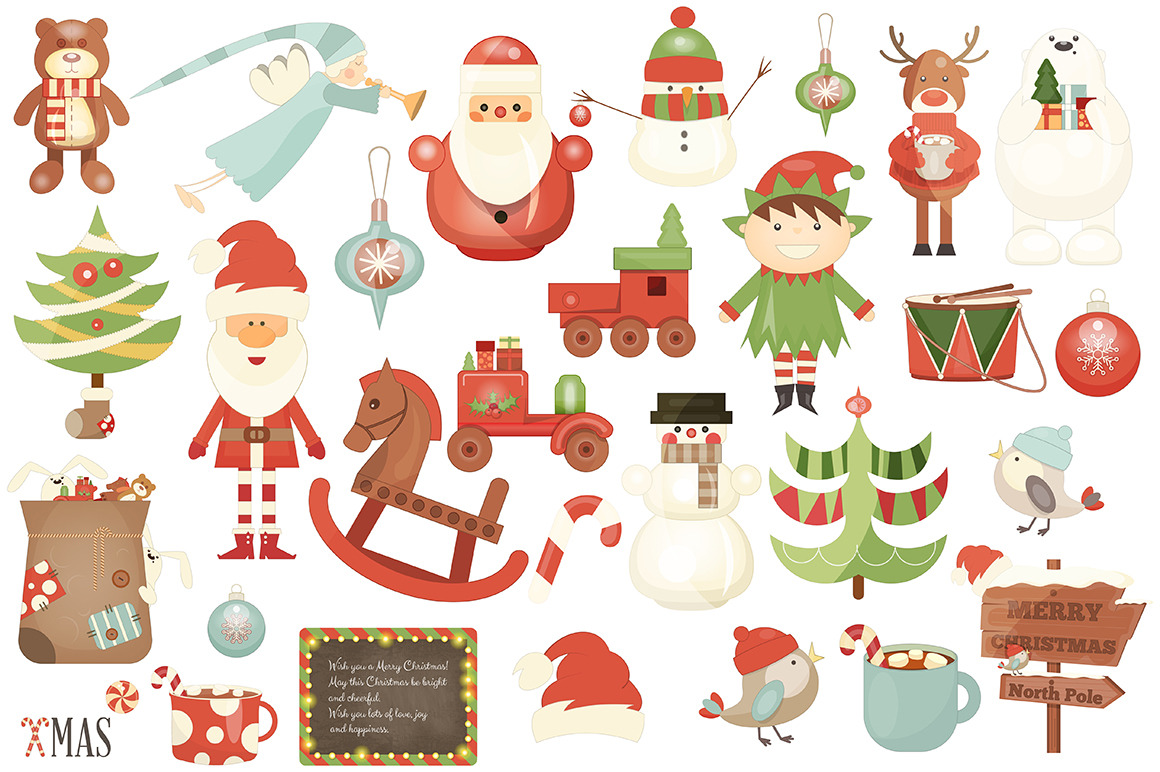 Christmas Design Toolkit, a Decorative Illustration by ELFIVETROV DESIGN