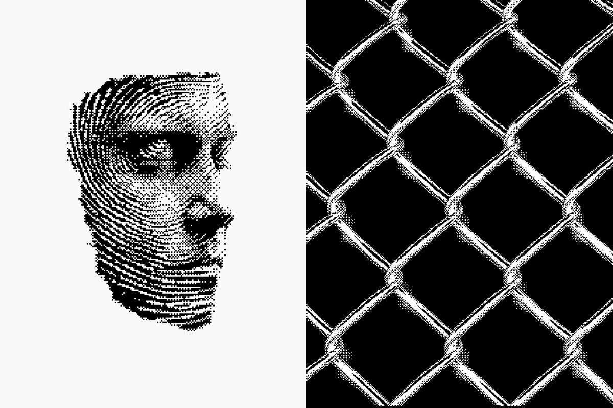 Dithering Bitmap Vector Shapes, an Object Graphic by pixelbuddha.net