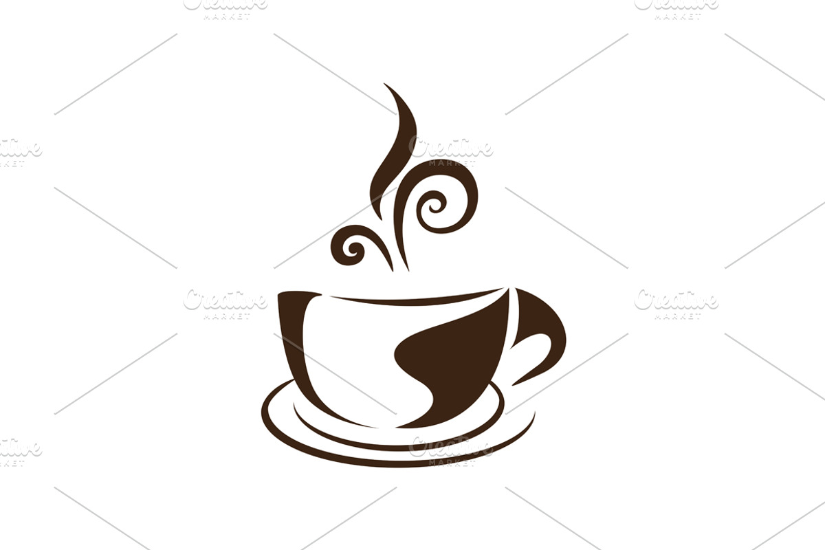 20 Logo Hot Coffee Templates Bundle, a Branding & Logo Template by ...