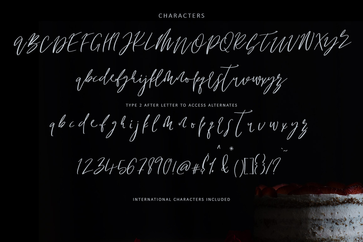 Just Maria Script Font, a Script Font by Creativeqube Design