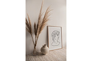 Ancient Greek Statue David Line Art, a Decorative Illustration by ...