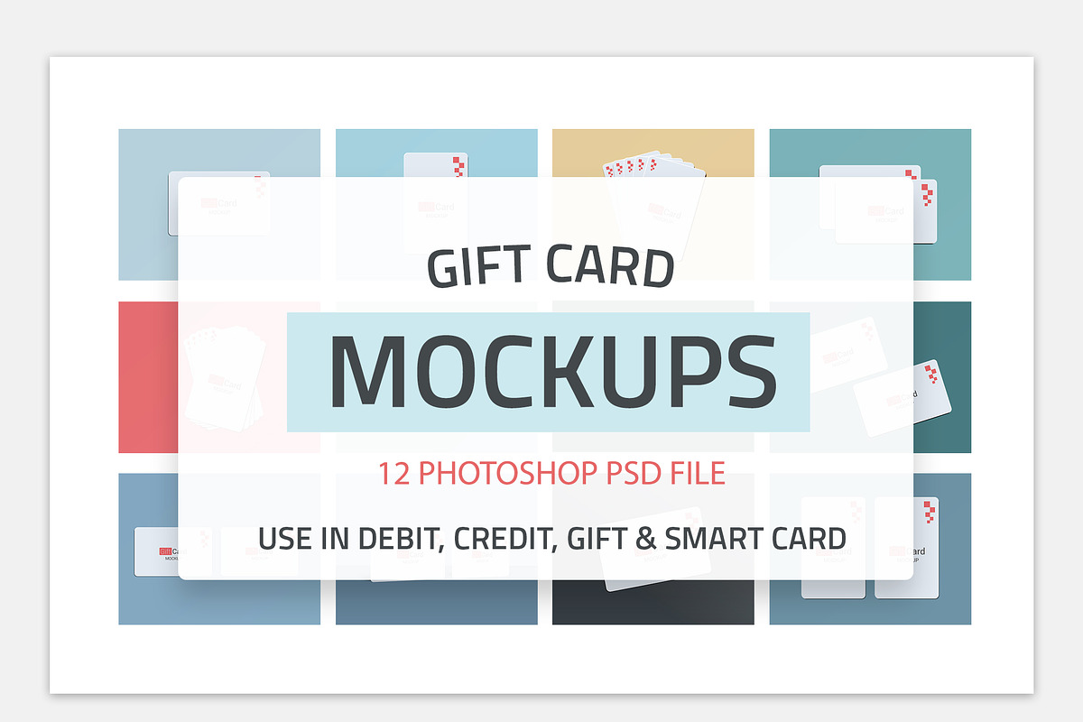 Plastic Card Mockups, a Mockup by alimran24