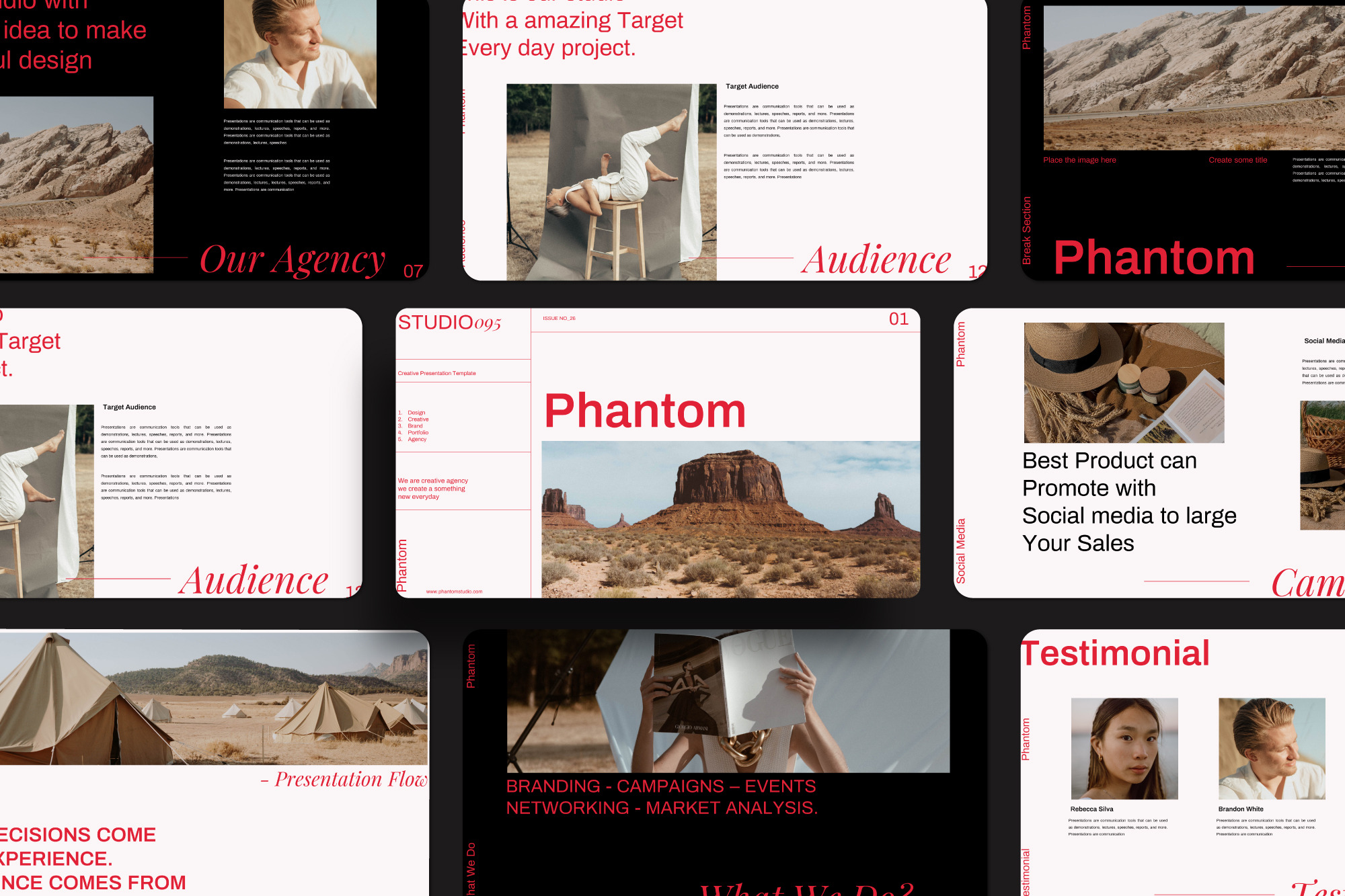 Phantom-Minimal Brand Google Slides, a Presentation Template by ...