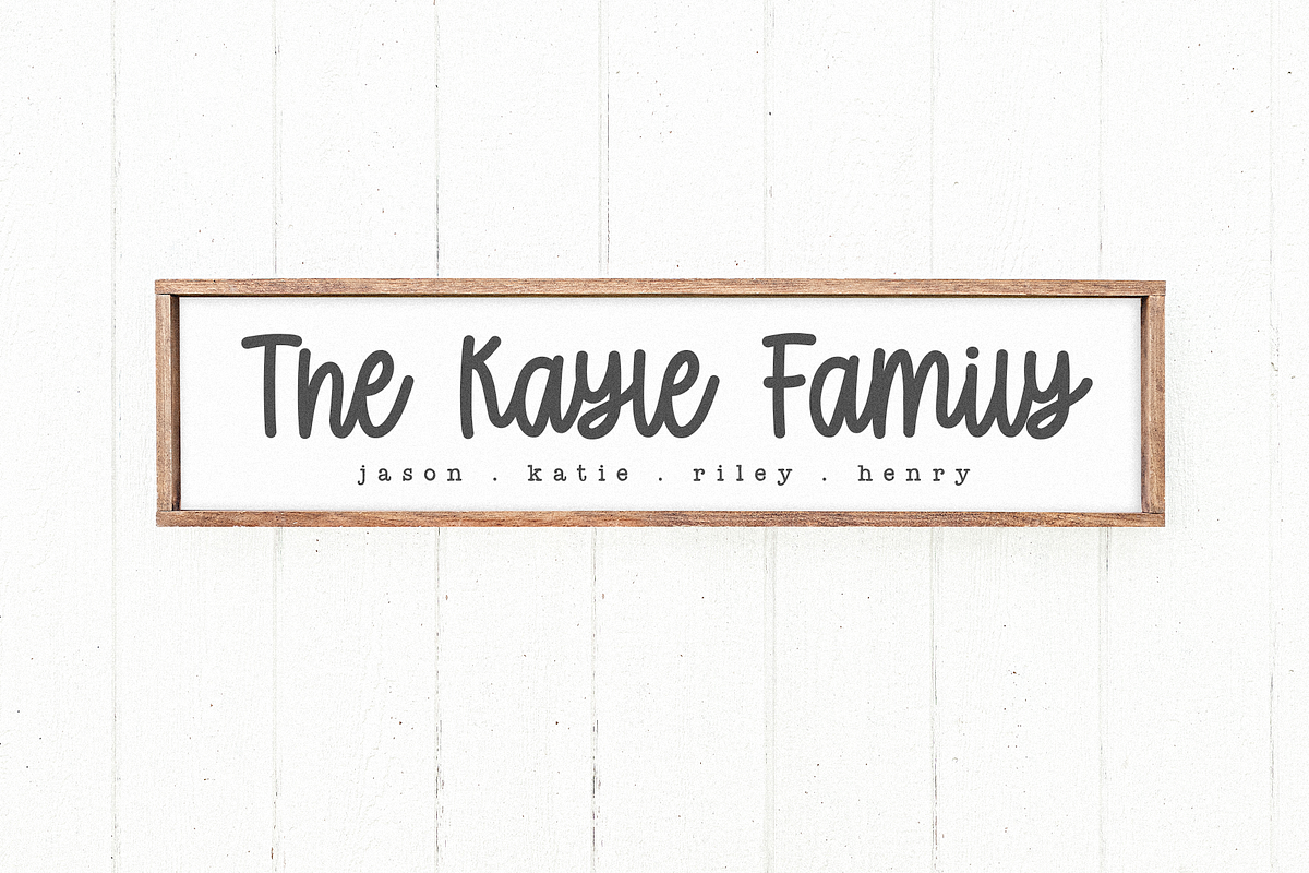 Lemon Cake | Cute Script Font, a Script Font by KA Designs