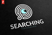 Searching Logo, a Branding & Logo Template by ft.studio