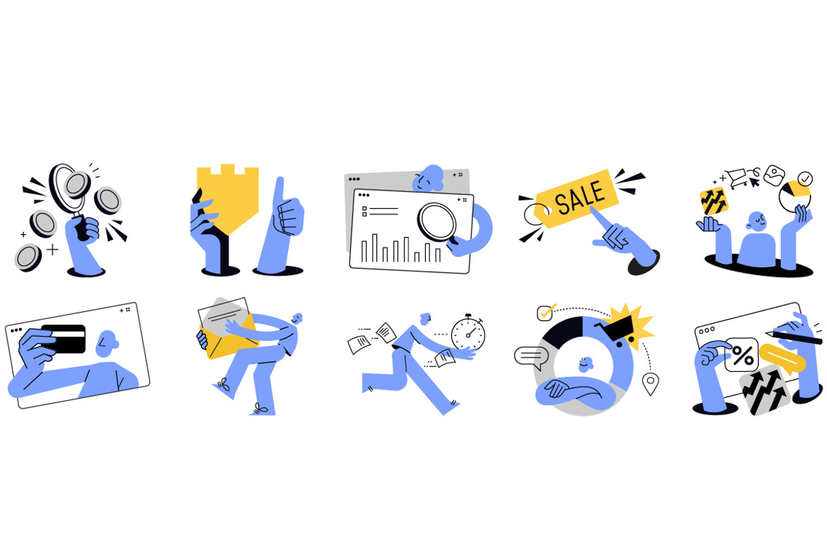 Creative business and finance, a Finance Illustration by PureSolution