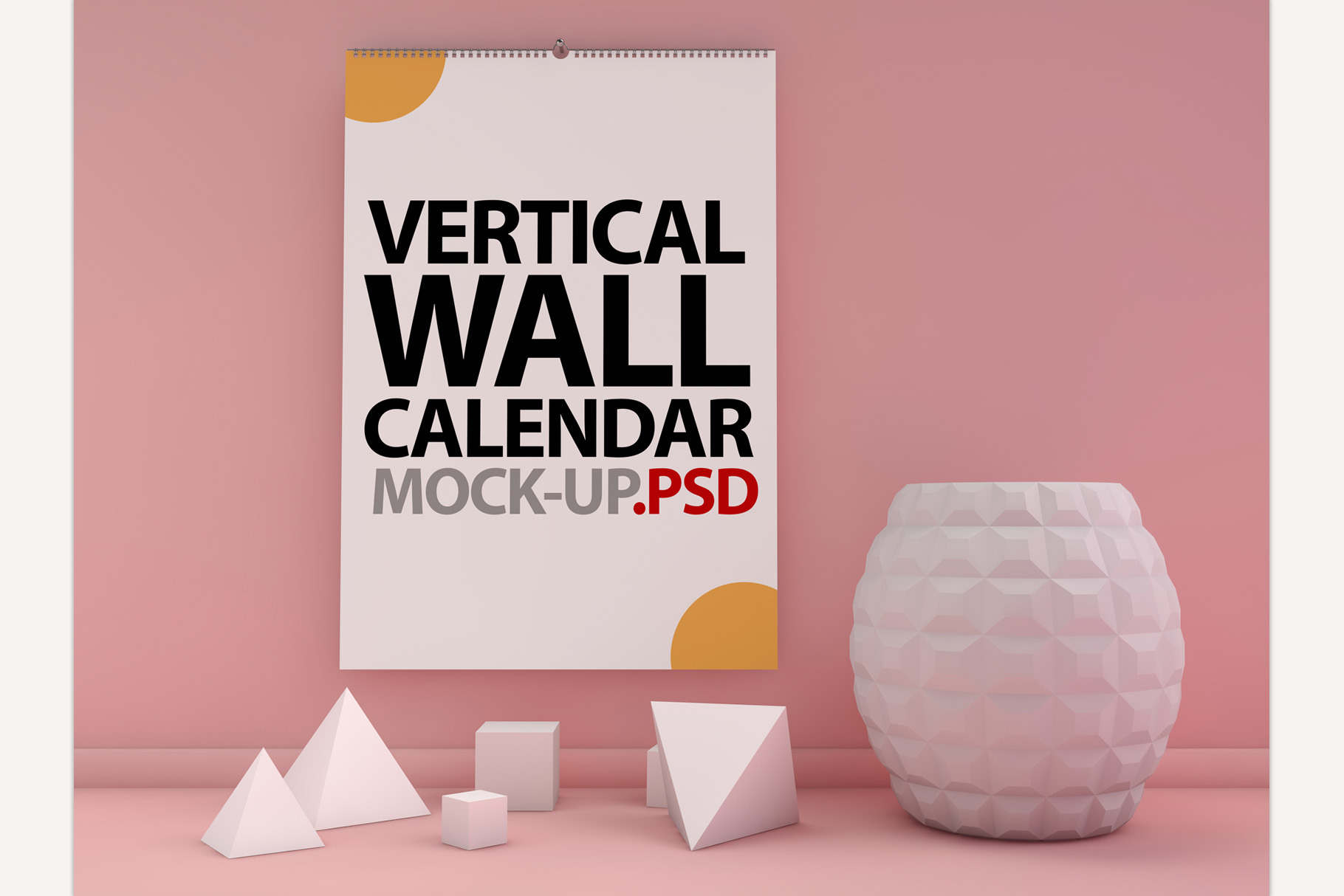 Calendar mockup | Book & Magazine Mockups ~ Creative Market