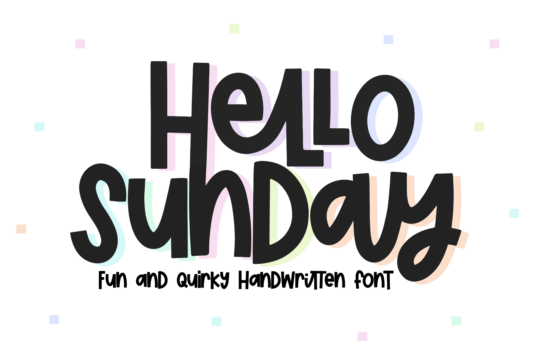 Quirky Handwritten Font | Creative Market