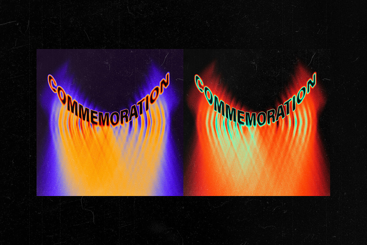 Unstable Text Effect, a Mockup by Design Squad