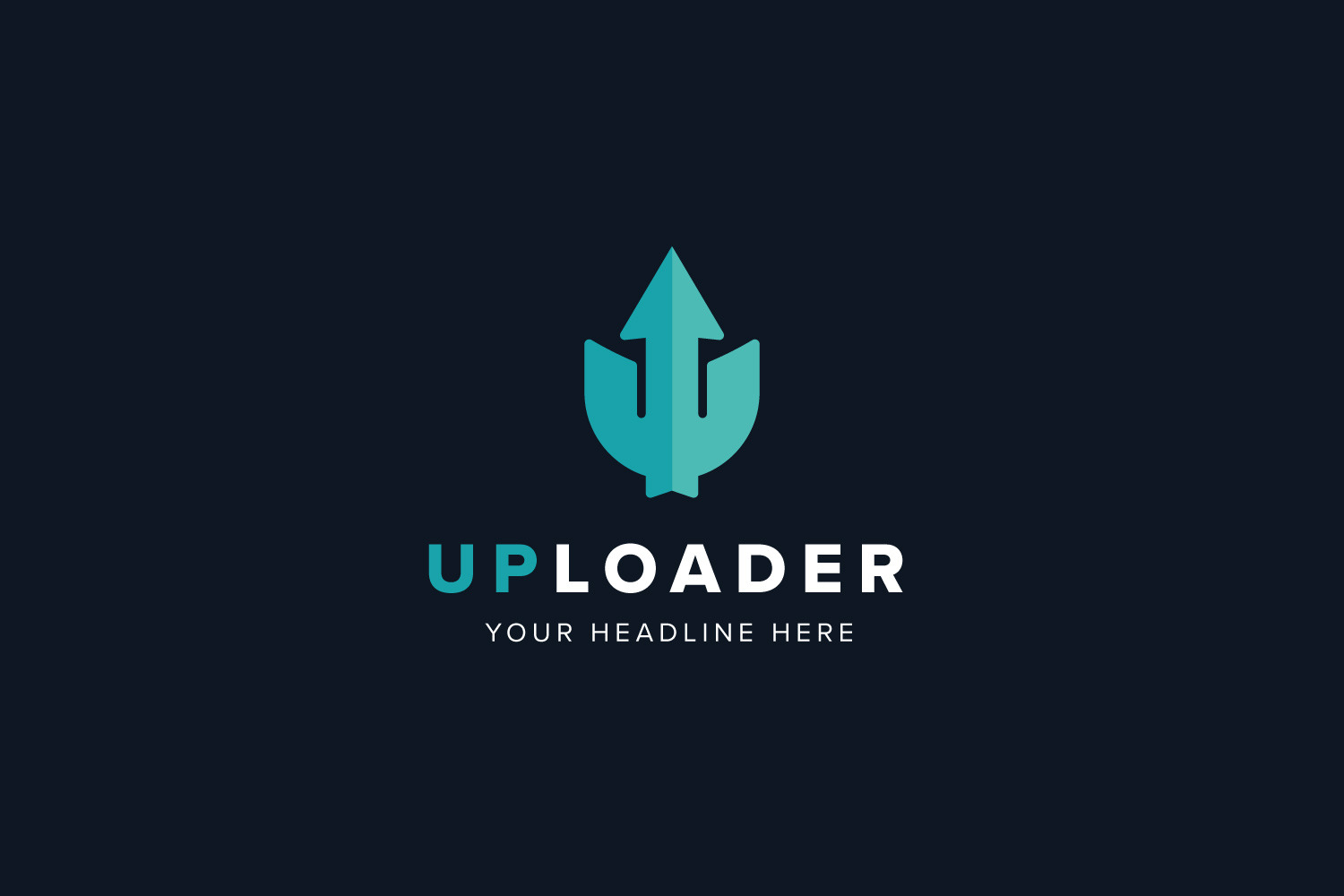 UpLoader Logo Template, a Branding & Logo Template by PixaSquare