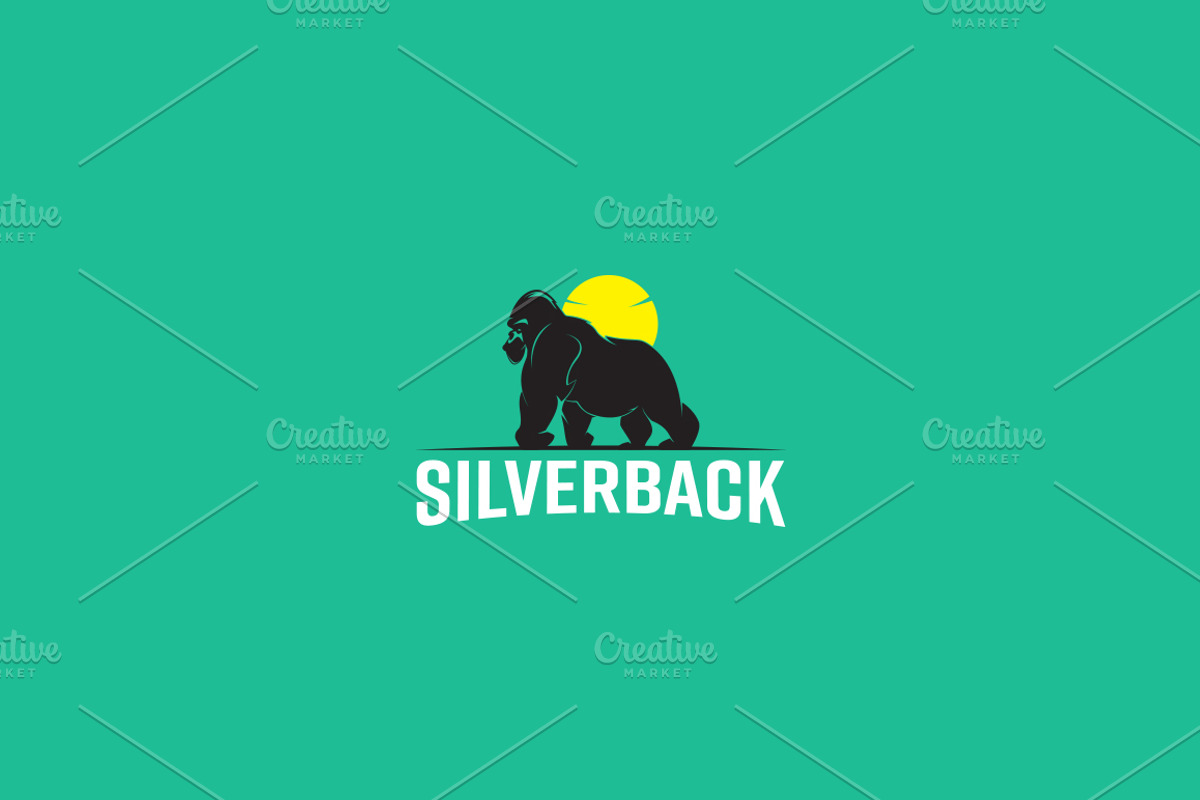 Silverback Logo, a Branding & Logo Template by drawzen