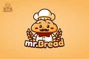 MR.BREAD - Mascot & Esport Logo, a Branding & Logo Template by AQR Studio