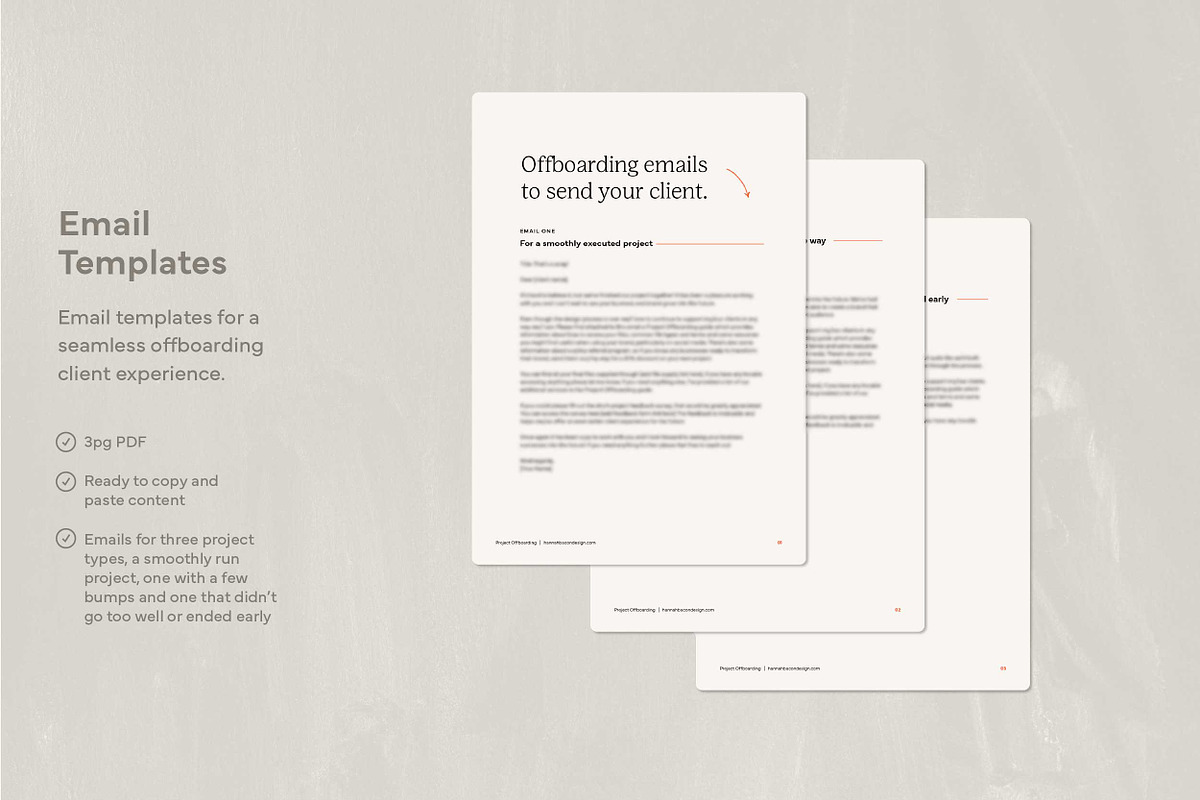 Project Offboarding Template, a Branding & Logo Template by Hannah ...