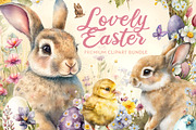 Lovely Easter Clipart, an Illustration by Clip Art by Elise M