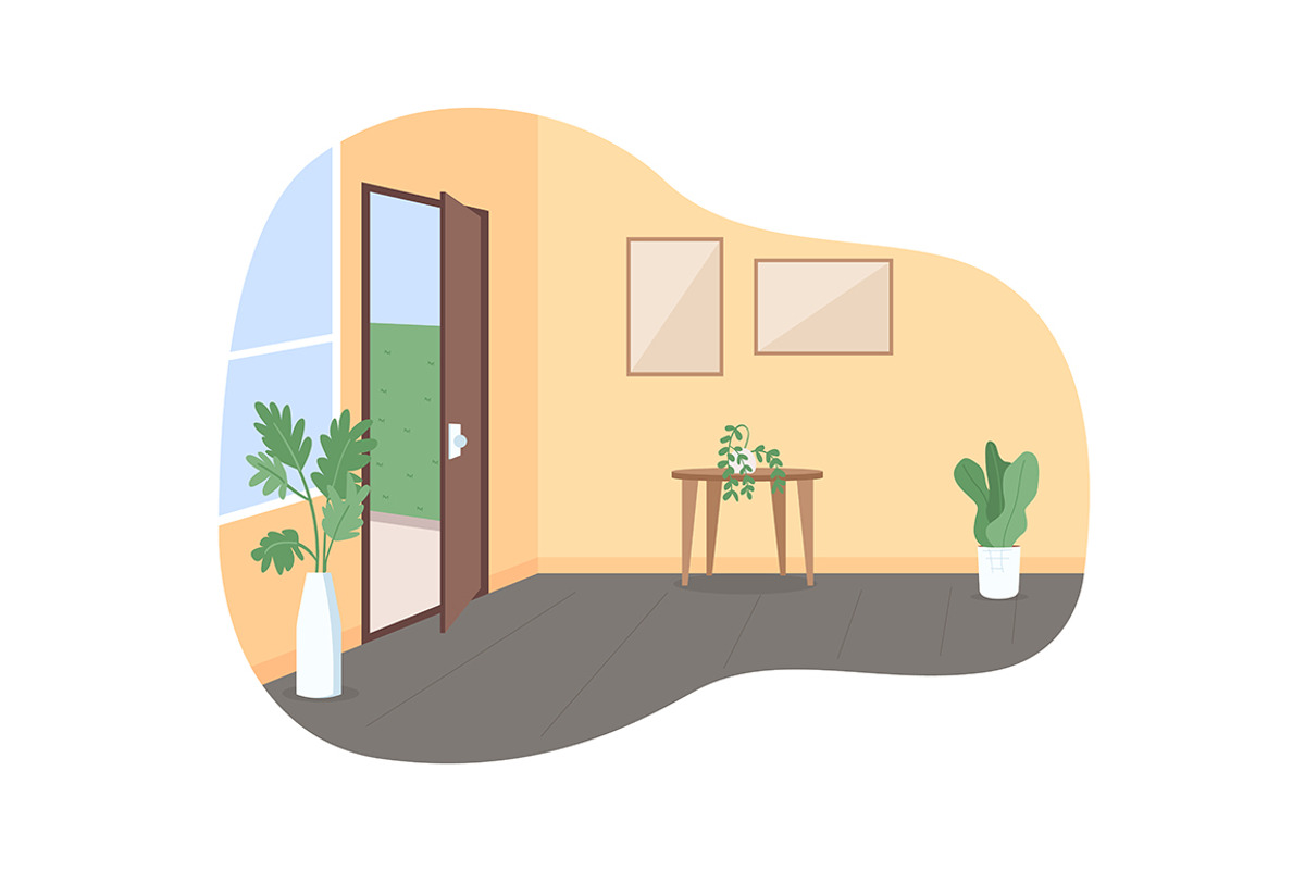 Home interior illustrations bundle, a Work Illustration by IMG visuals ...