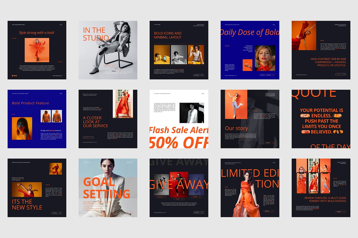 50 Animated Canva Social Media Post