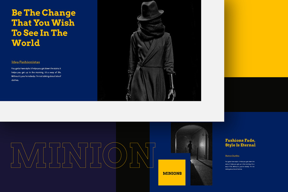 Minion Presentation Template, a Presentation Template by Yo Slide