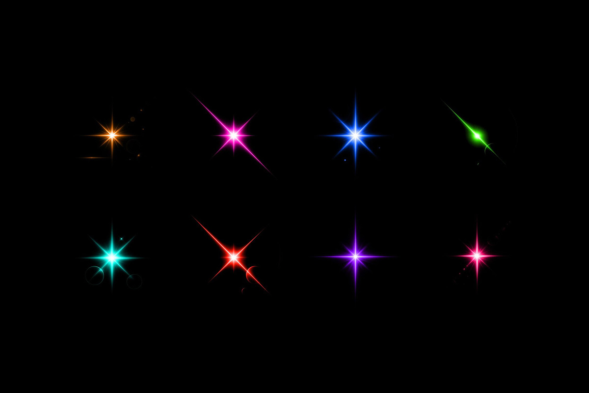 Lens Flare Overlays Collection, an Object Graphic by Design Squad