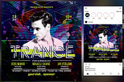 Trance Flyer, a Flyer Template by KiraYamato Design Studio