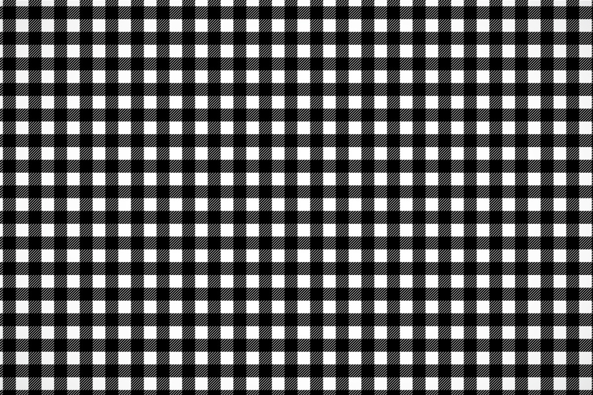 Black and white gingham pattern, a Pattern Graphic by Natalyon