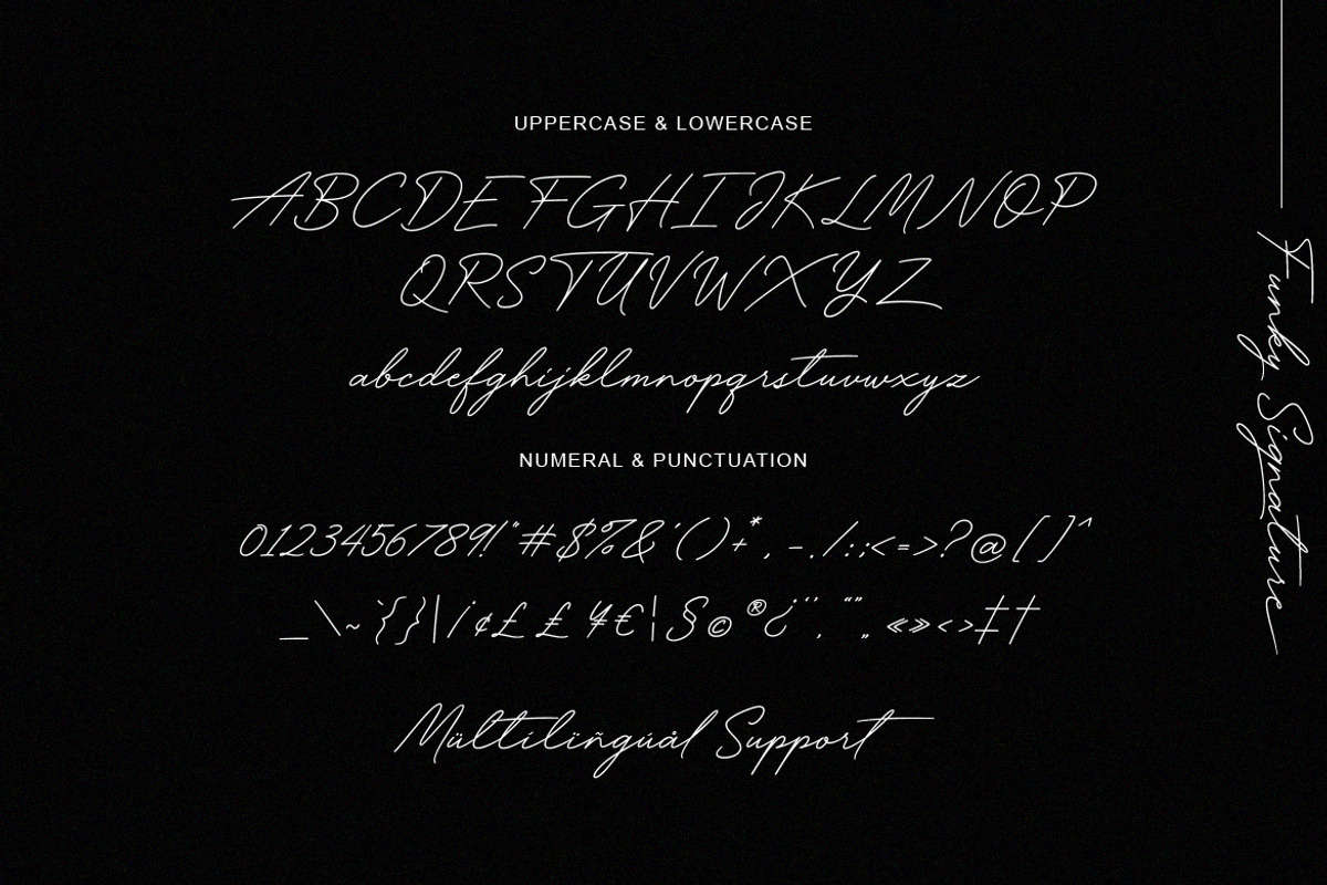 Funky Signature - Funky Fonts, a Script Font by Ef Studio