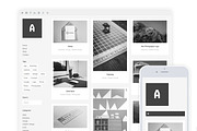 Althea / Grid Portfolio & Shop Theme, a WordPress Template by AlienWP