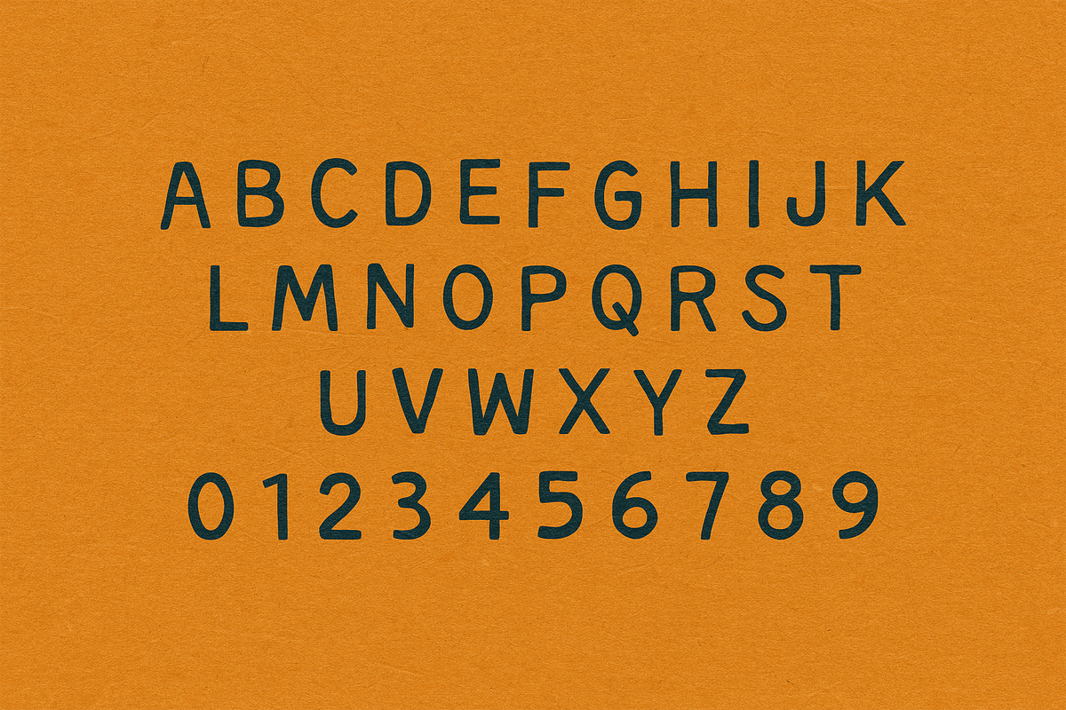 ARCHIVE | HAND DRAWN SANS FONT