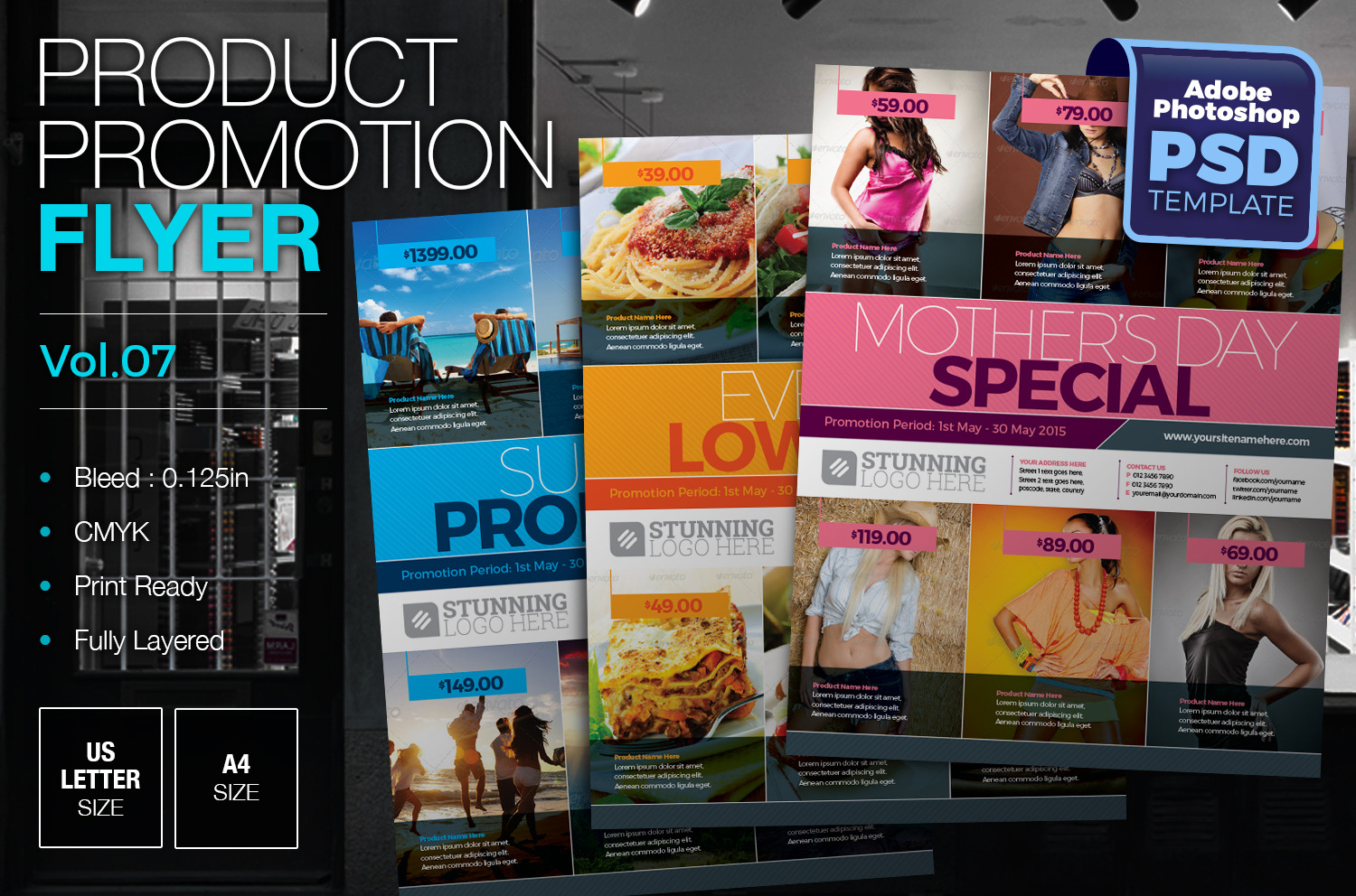 Multipurpose Product Promotion Flyer, a Flyer Template by ...