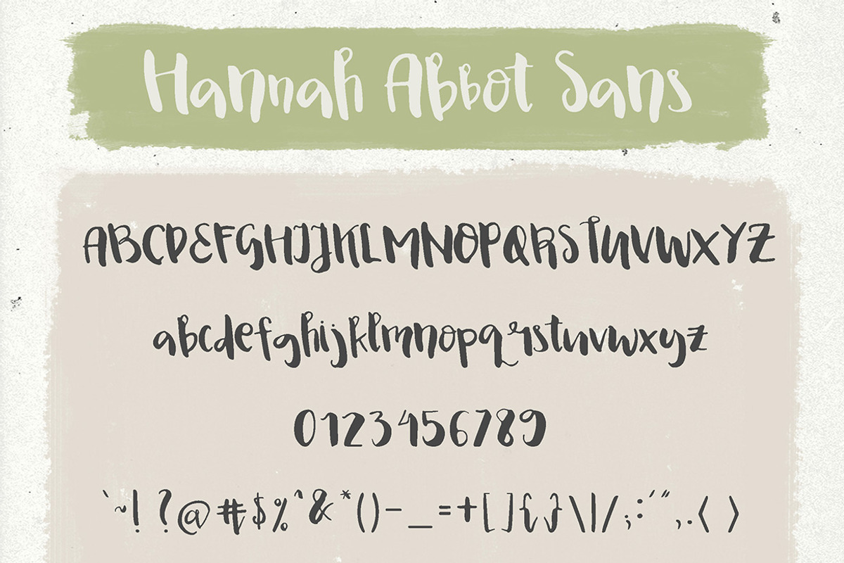 Hannah Abbot Script, a Script Font by BlueRobinDesignShop