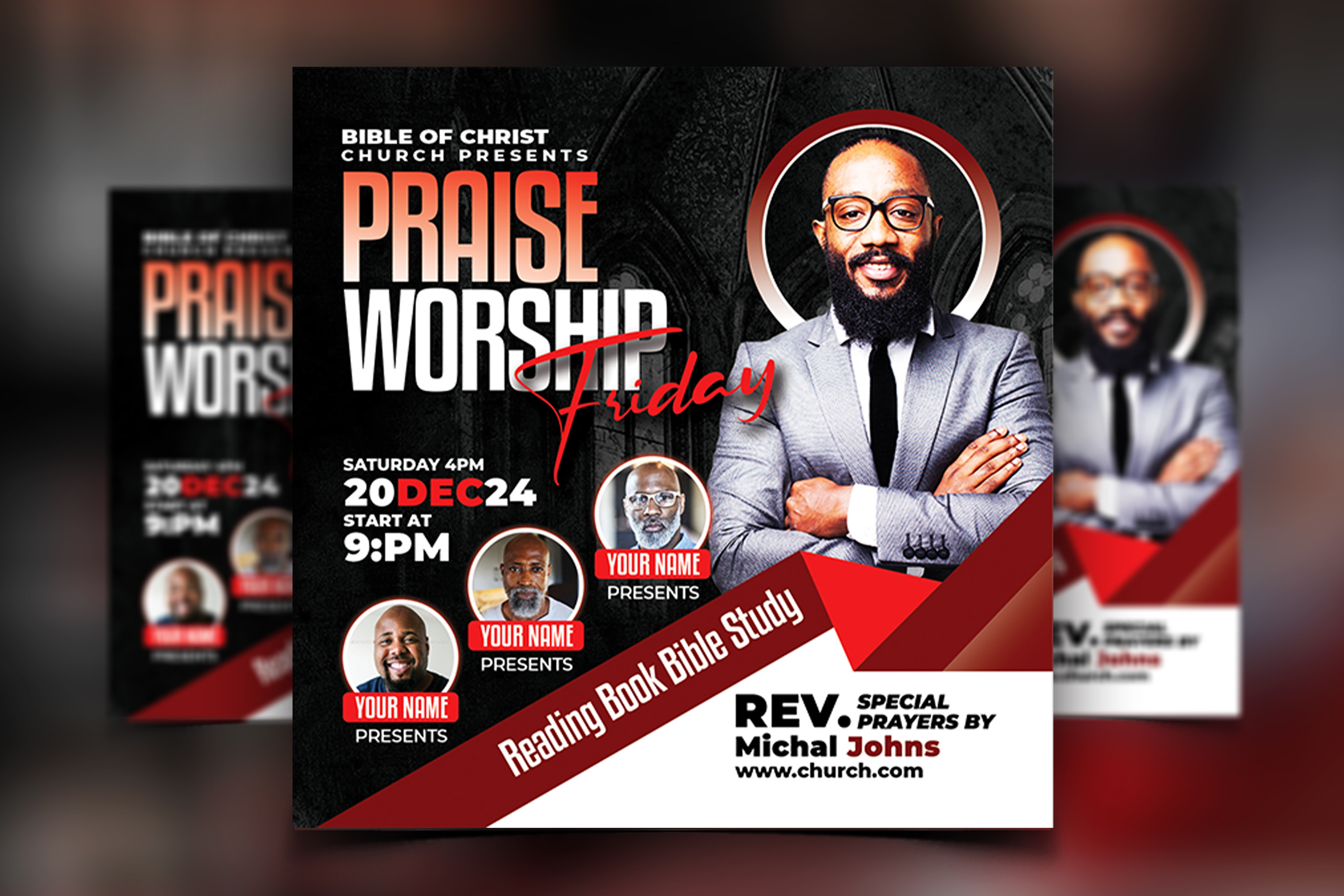 Church Flyer, a Flyer Template by AfzaalGraphics