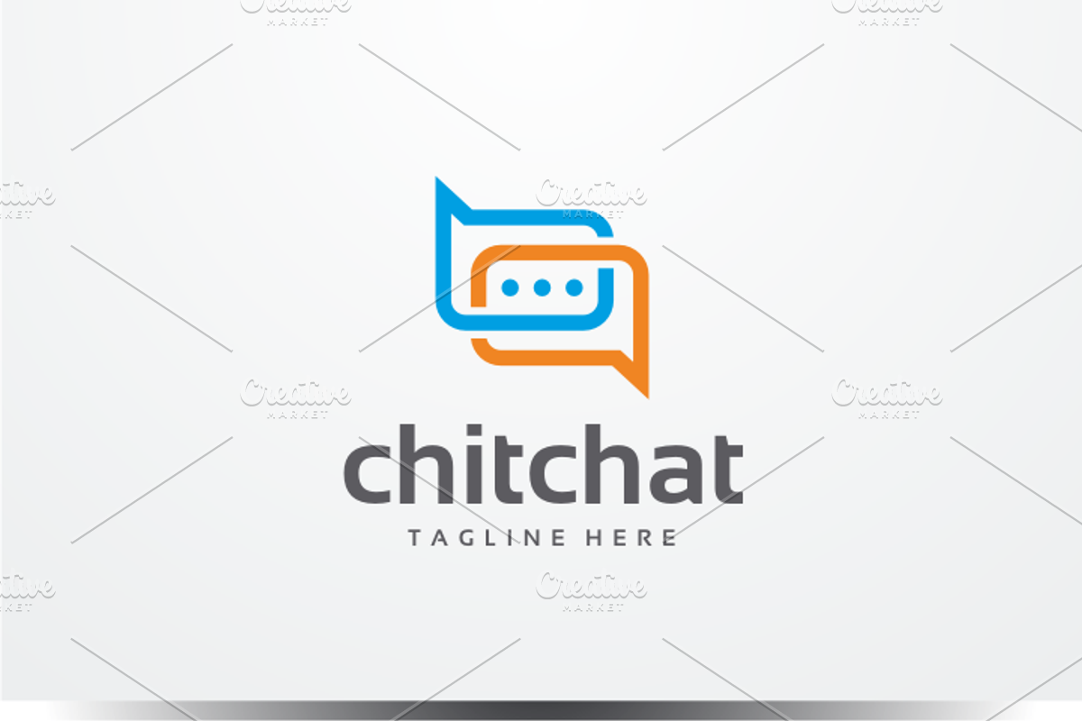 Chat Logo, a Branding & Logo Template by yopie