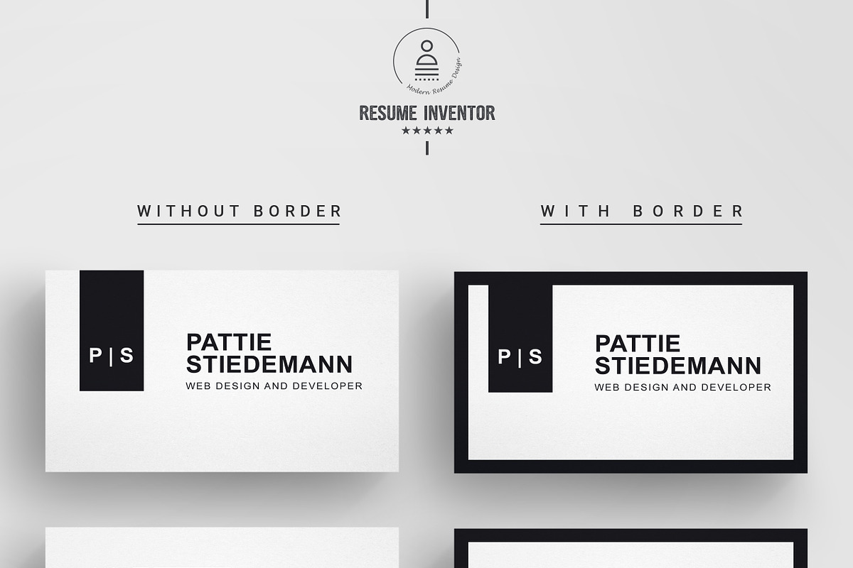 2 Pages Clean Resume Template, a Resume Template by ResumeInventor