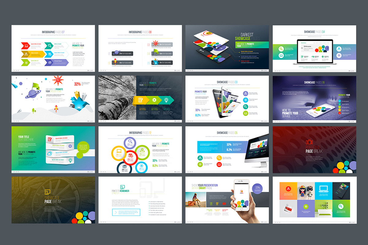 Multipurpose Business PowerPoint, a Presentation Template by ...